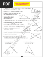 6.triangles PYQs | PDF | Triangle | Elementary Mathematics