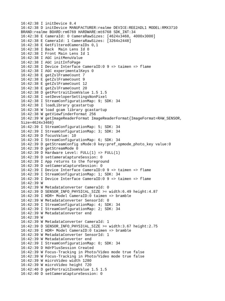 Log 20250427 | PDF | Computing | Software
