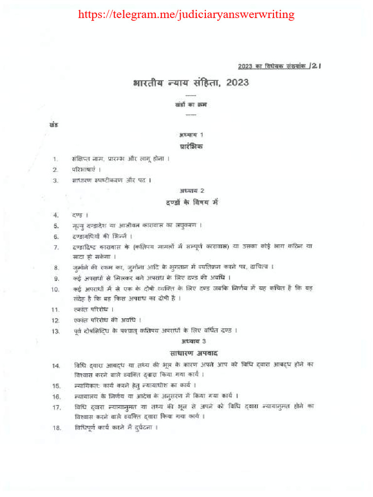 BNS 2023 PDF Download Guide | PDF
