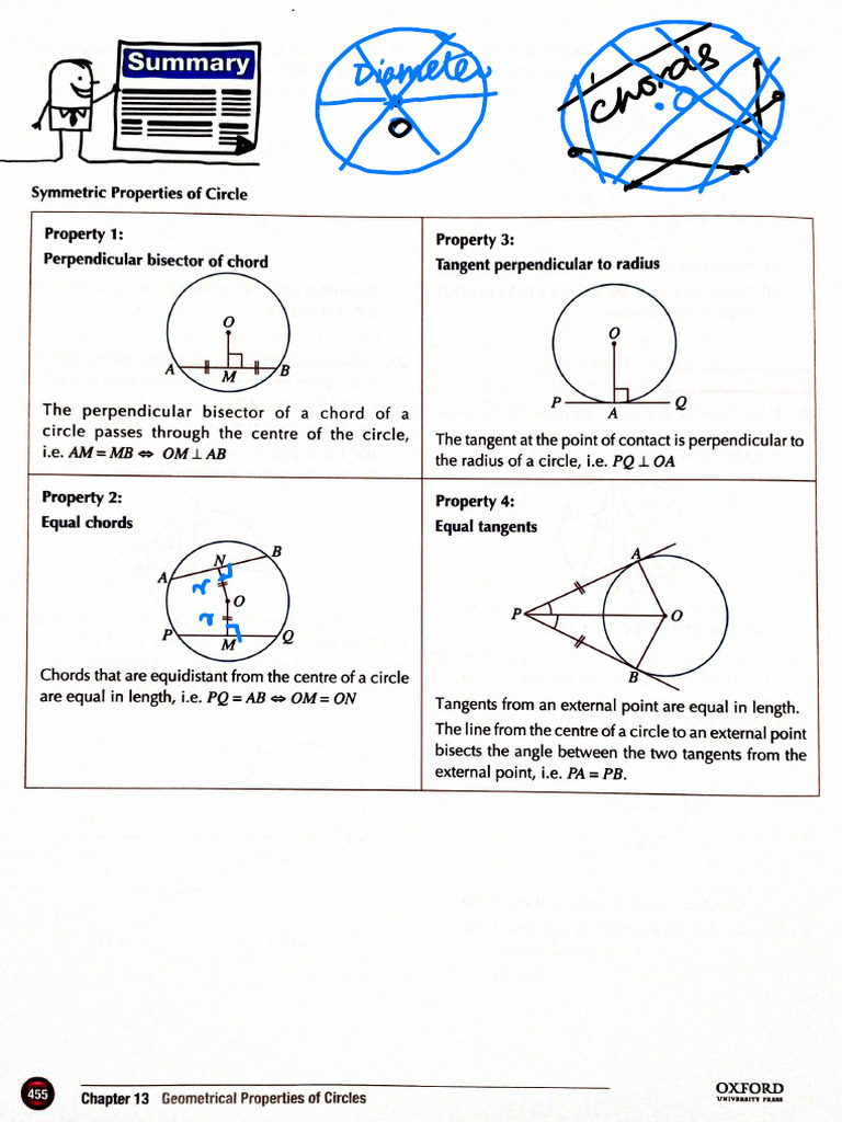Circles and Angle Properties | PDF | Elementary Geometry | Euclidean ...