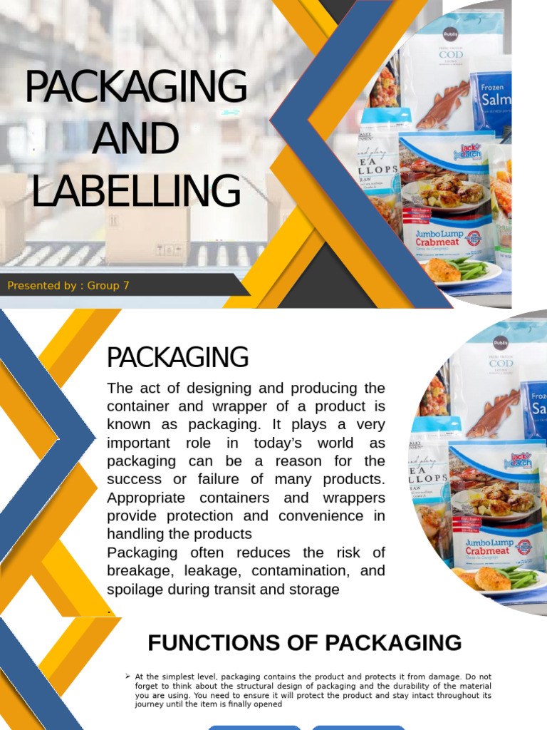 Packaging and Labelling - Group 7 - 090837-1 | PDF | Plastic | Corrosion