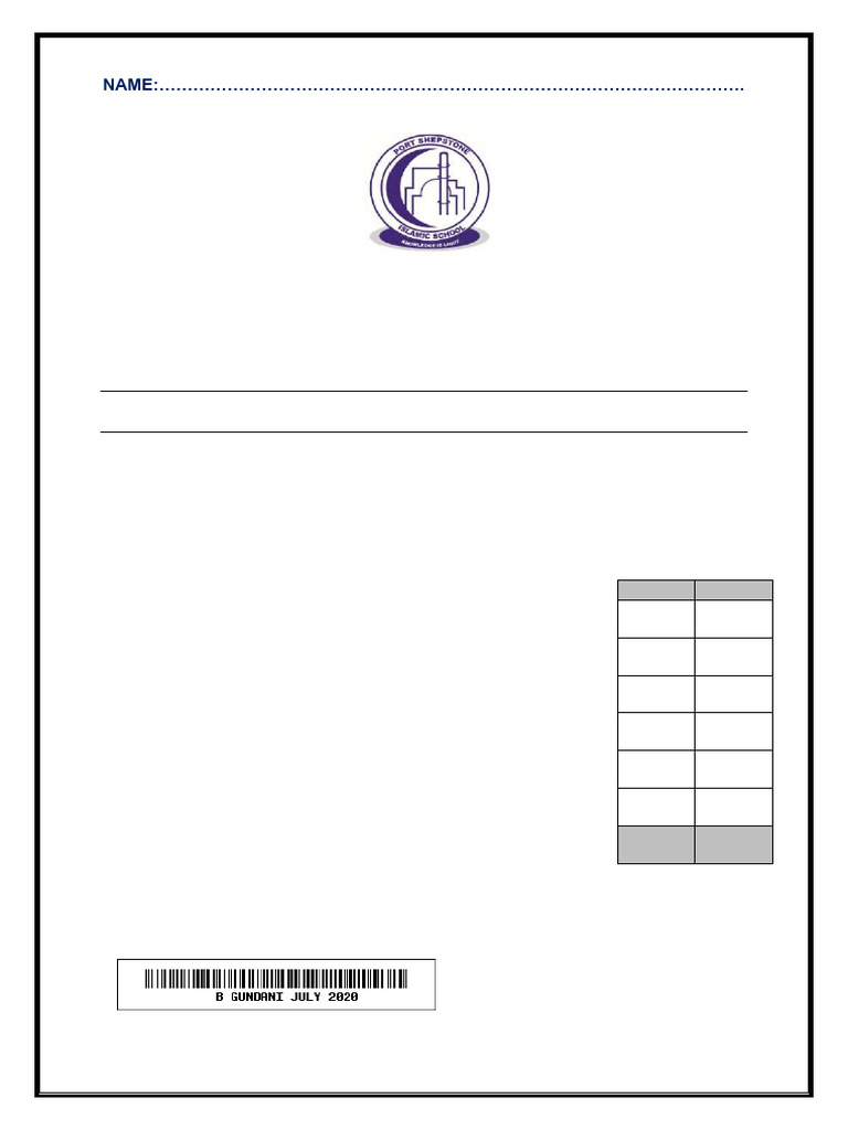Gr9 Psis Revision Graphs | PDF | Line (Geometry) | Geometry