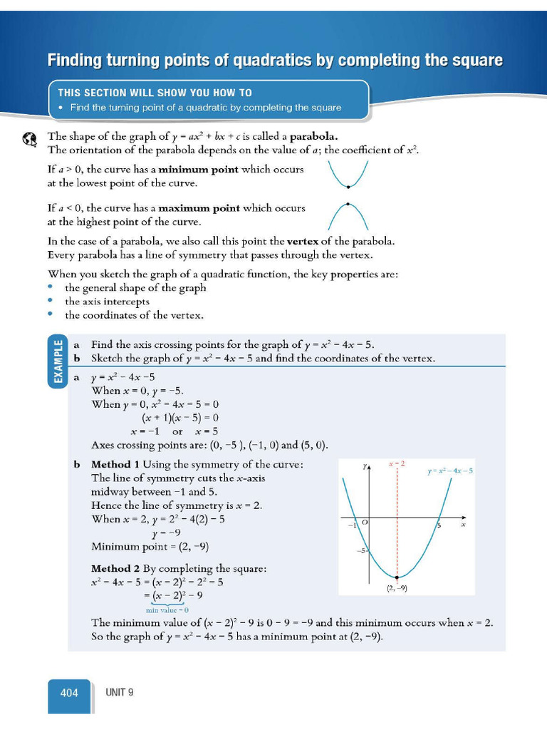 CTS Find Turning Point | PDF