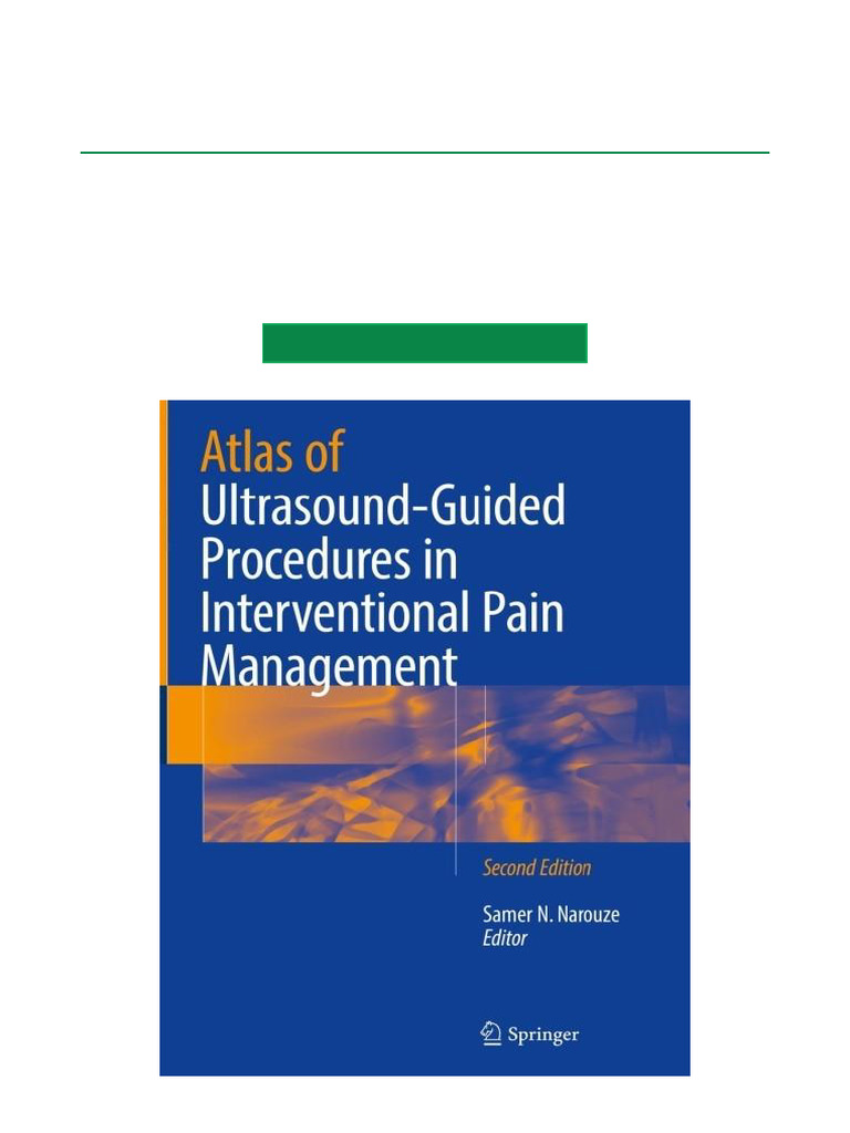 Atlas of Ultrasound Guided Procedures in Interventional Pain Management - 2nd Edition Digital ...