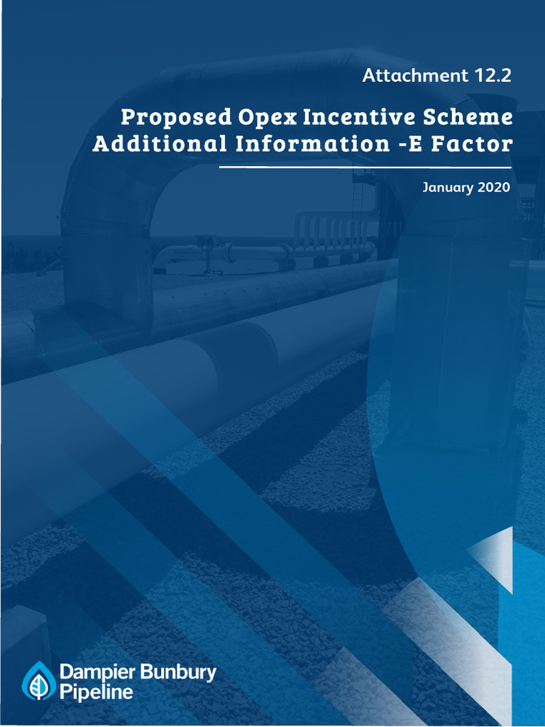 Final Plan Attachment 12.2 Proposed Opex Incentive Scheme Additional ...