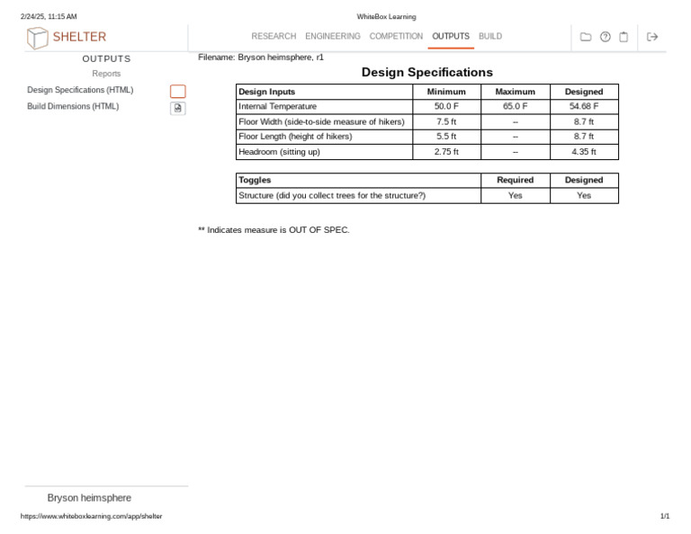 Bryson Hemipshere WhiteBox Learning | PDF