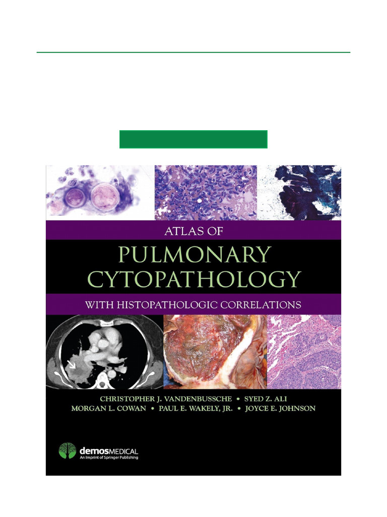 Atlas of Pulmonary Cytopathology Guide | PDF | Medical Imaging ...