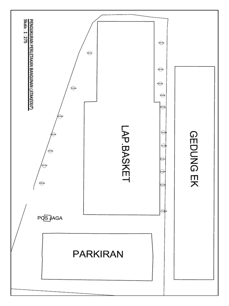 Praktek Job, Stakeout Theodolit | PDF