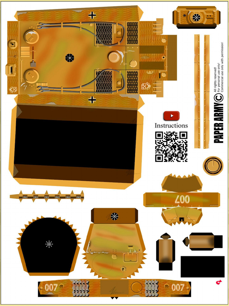 Paper German Tank | PDF