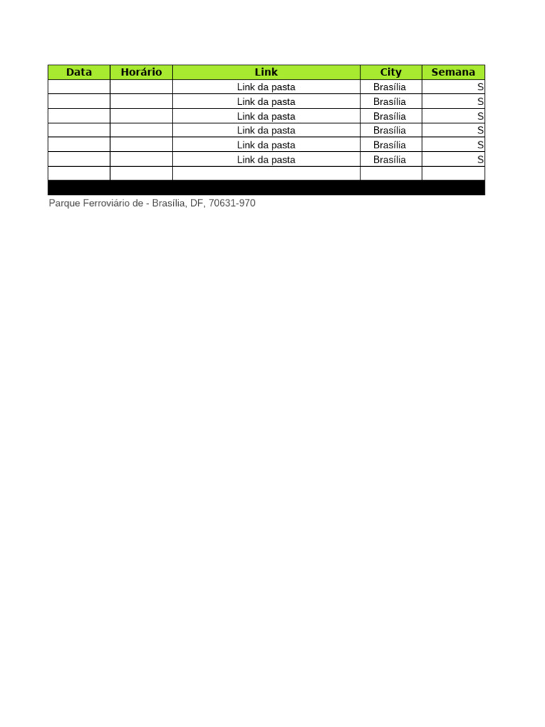 Relatório Brasília MAIO | PDF