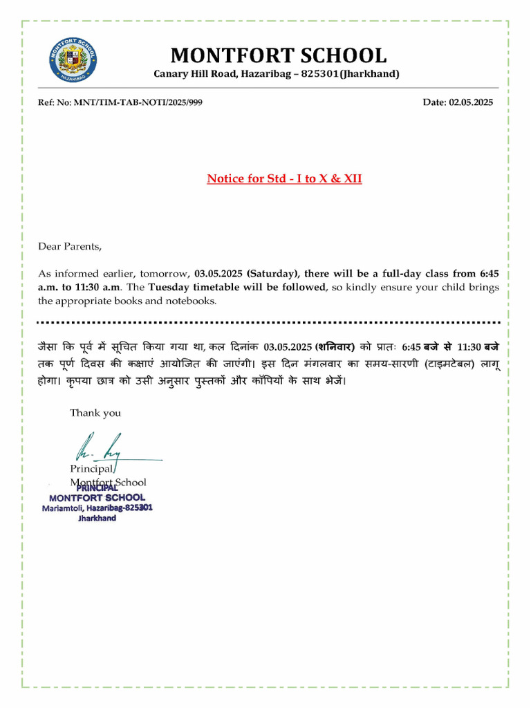 MNT Tim Tab Noti 02.05.2025 | PDF