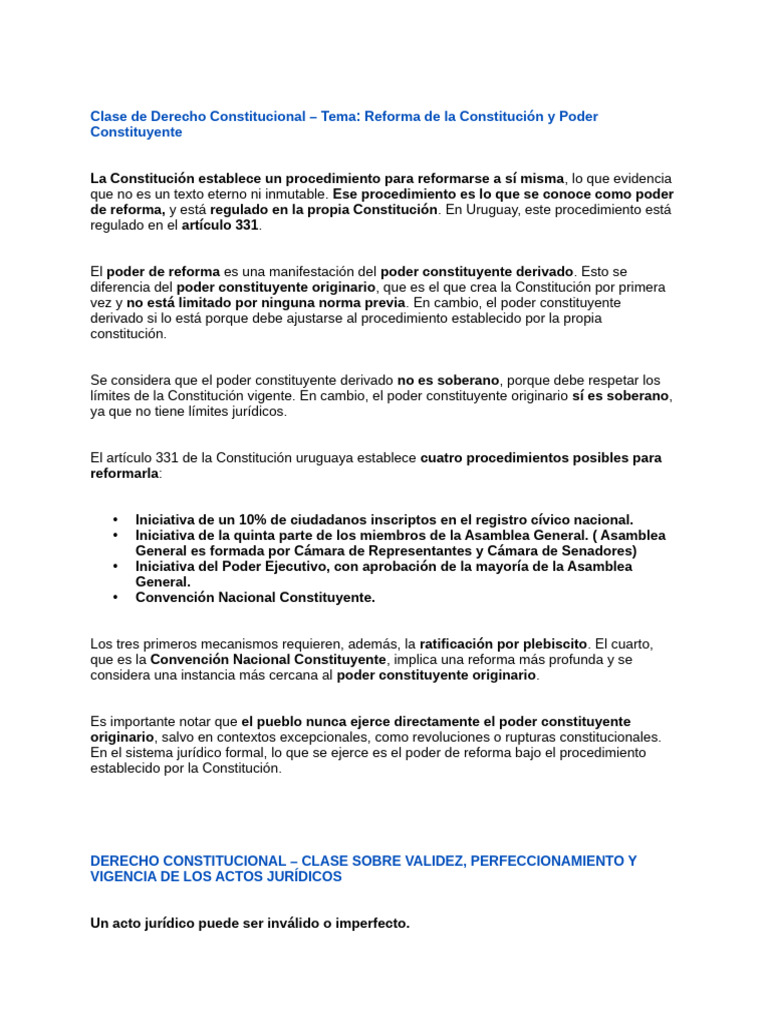 Constitucional 23 - 4 | PDF | Constitución | Ciencias Políticas