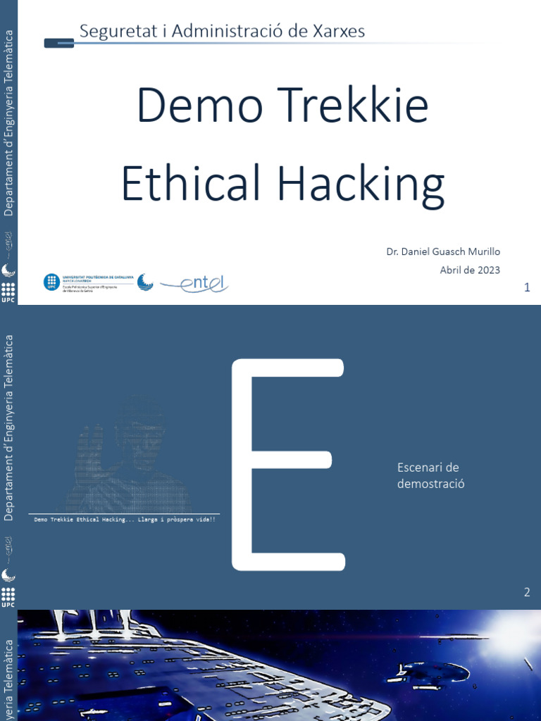 SEAX - Demo Trekkie Ethical Hacking - Cat | PDF