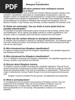 CLASS XI BIOLOGY PPT Chapter 2 Biological Classification | PDF