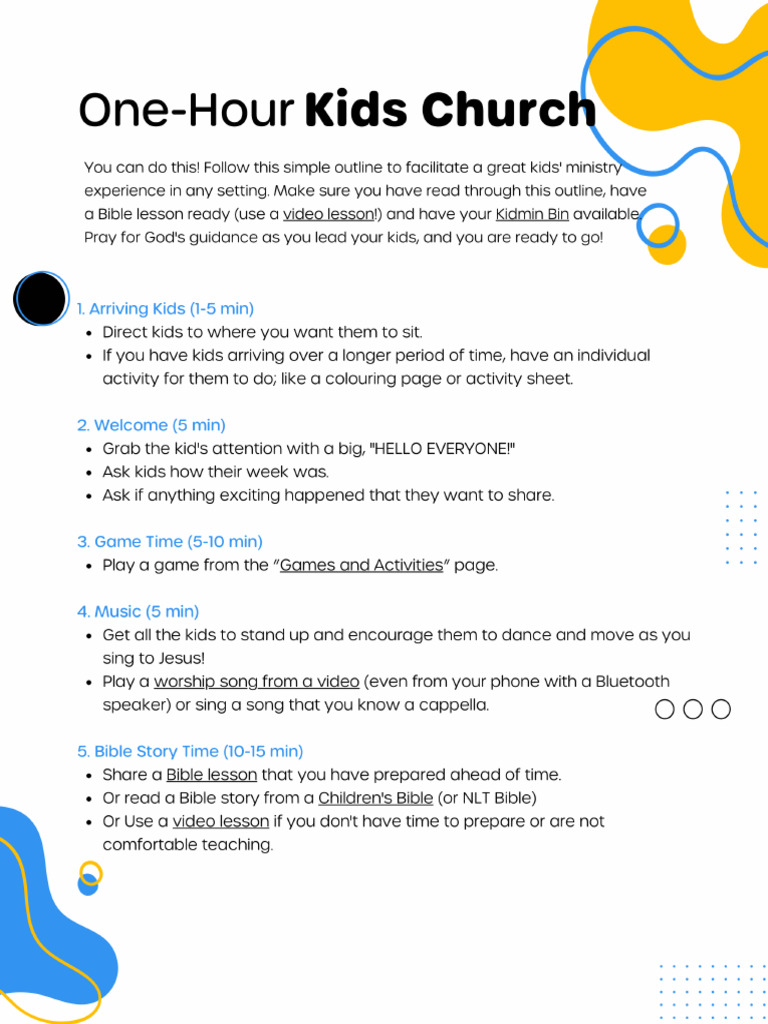 Simple Sunday Outline | PDF