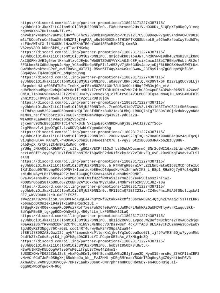 50+ Discord Nitro Codes | PDF