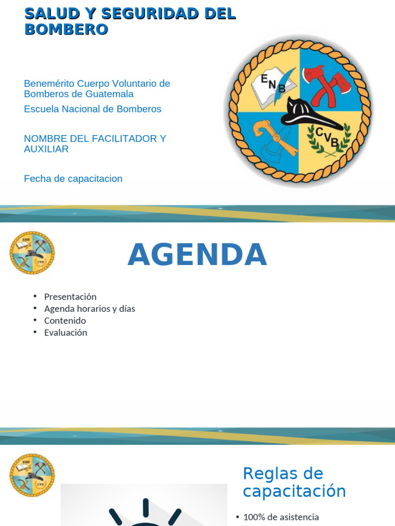 AYUDA VISUAL ENB 2, Salud y Seguridad Del Bombero | PDF | Guante