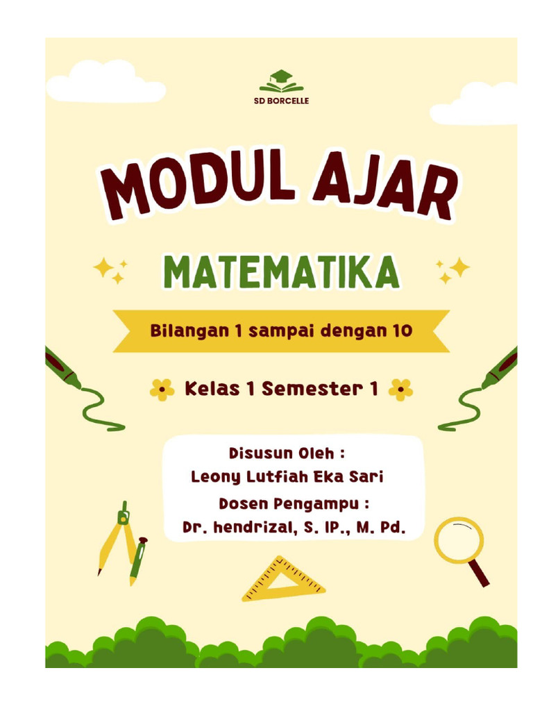 Modul Ajar MTK Microteaching | PDF