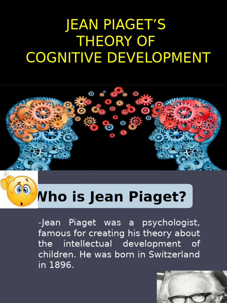Piagets Theory of Cognitive Development | PDF | Thought | Neuroscience