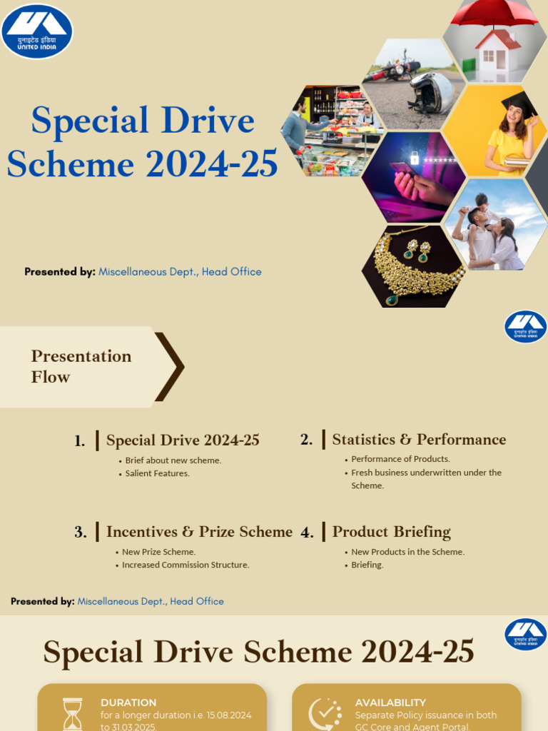Special Drive Scheme 2024-25 - PDF | PDF | Insurance | Employment