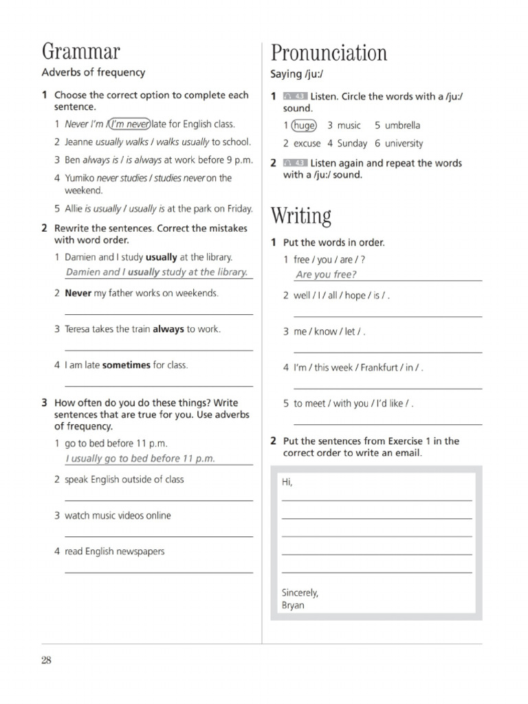 Worksheet 3 Grade | PDF