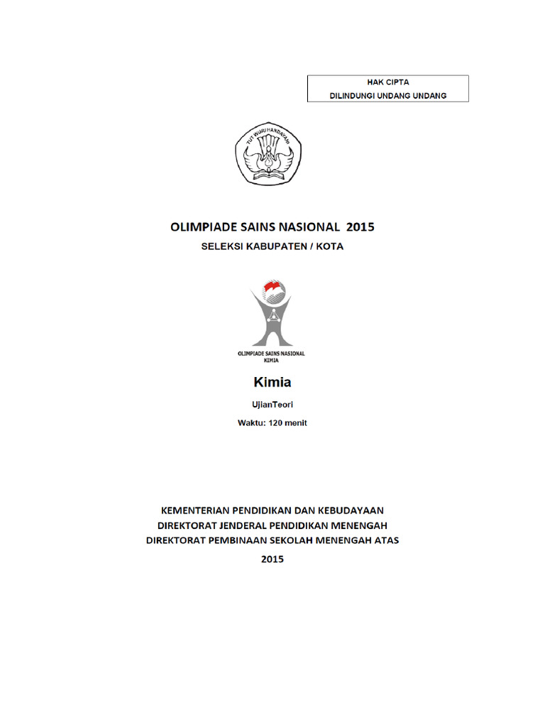 2015-solusi-osk-kimia-sma | PDF