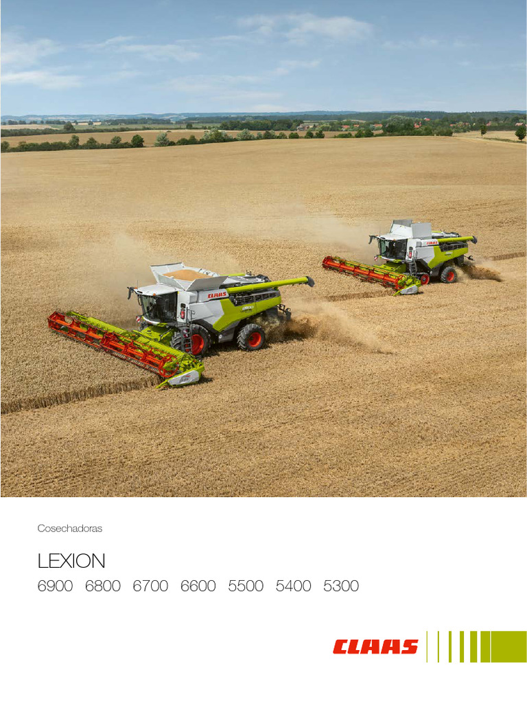 Lexion 6900 5300 Es-Es | PDF | Cosecha