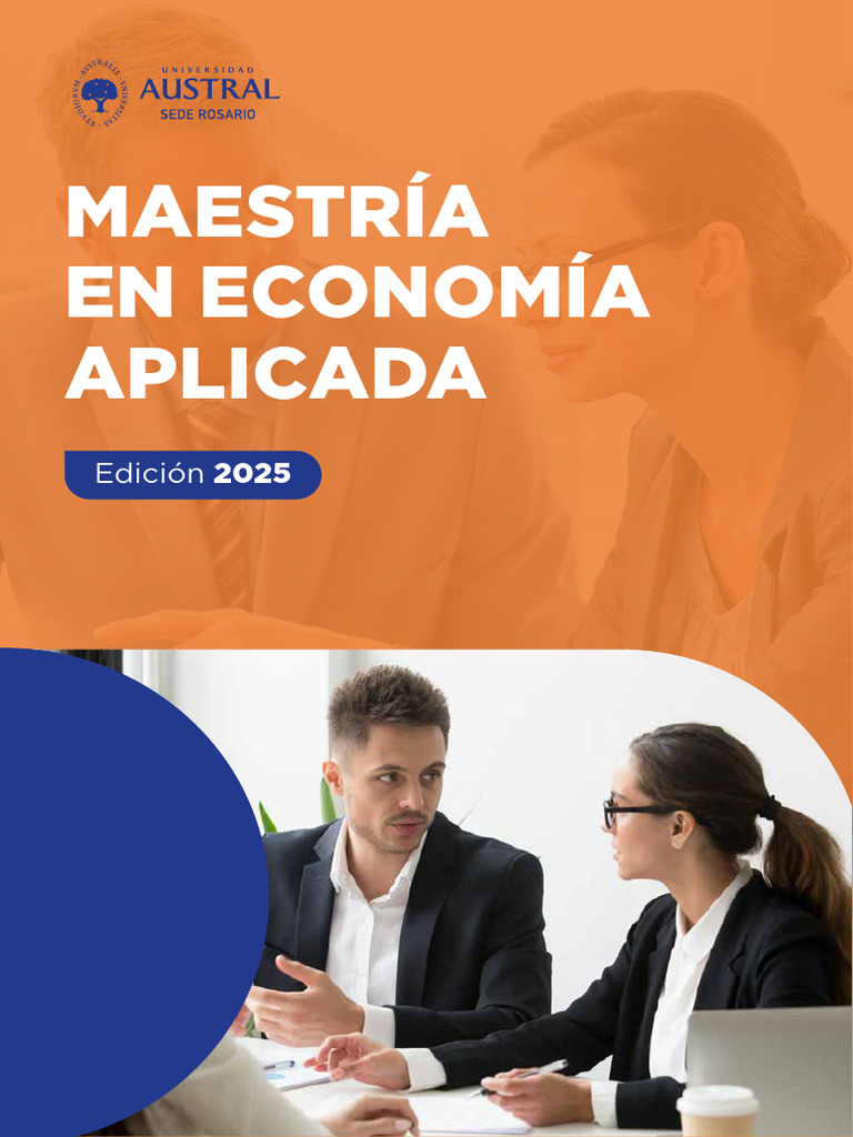 Maestria en Economia Aplicada 2025 | PDF | Econometría | Plan de estudios