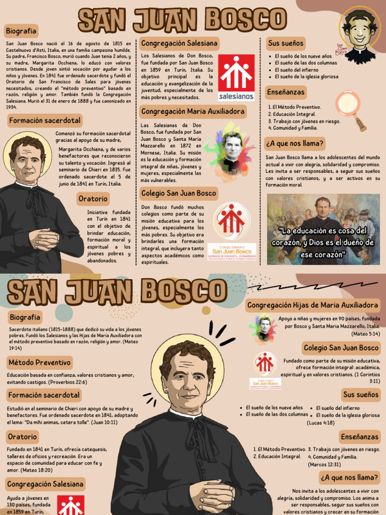 PDF San Juan Bosco | PDF | Órdenes y sociedades católicas