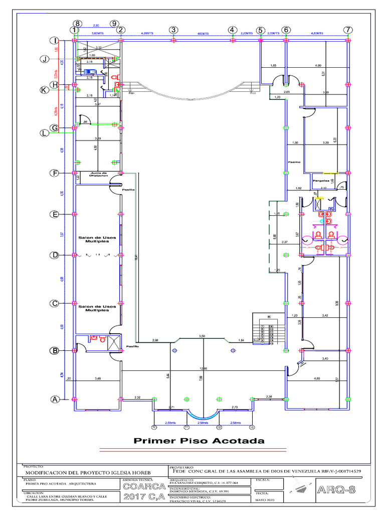 Arquitectura Prrimer Piso Acotado | PDF