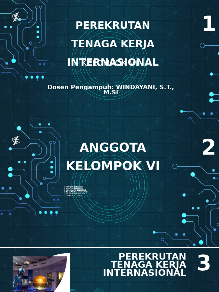 Kel. 6 PPT MSDM Internasional. | PDF