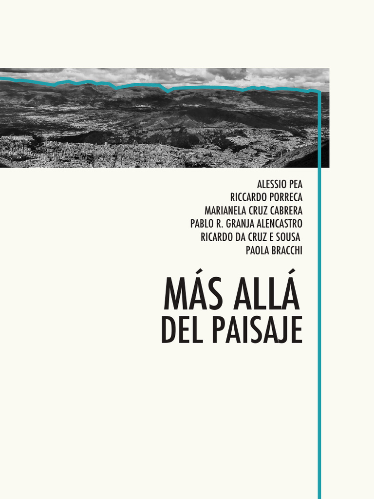 Mas Allá Del Paisaje, 2020 | PDF | Paisaje | Experiencia