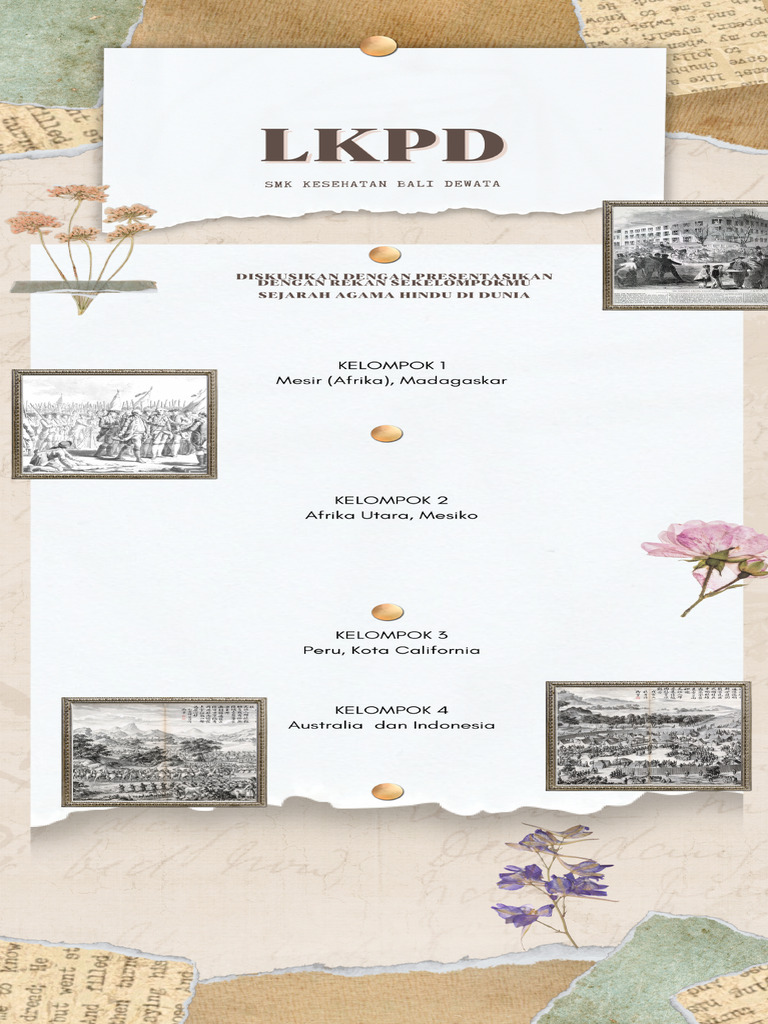 LKPD sejarah | PDF