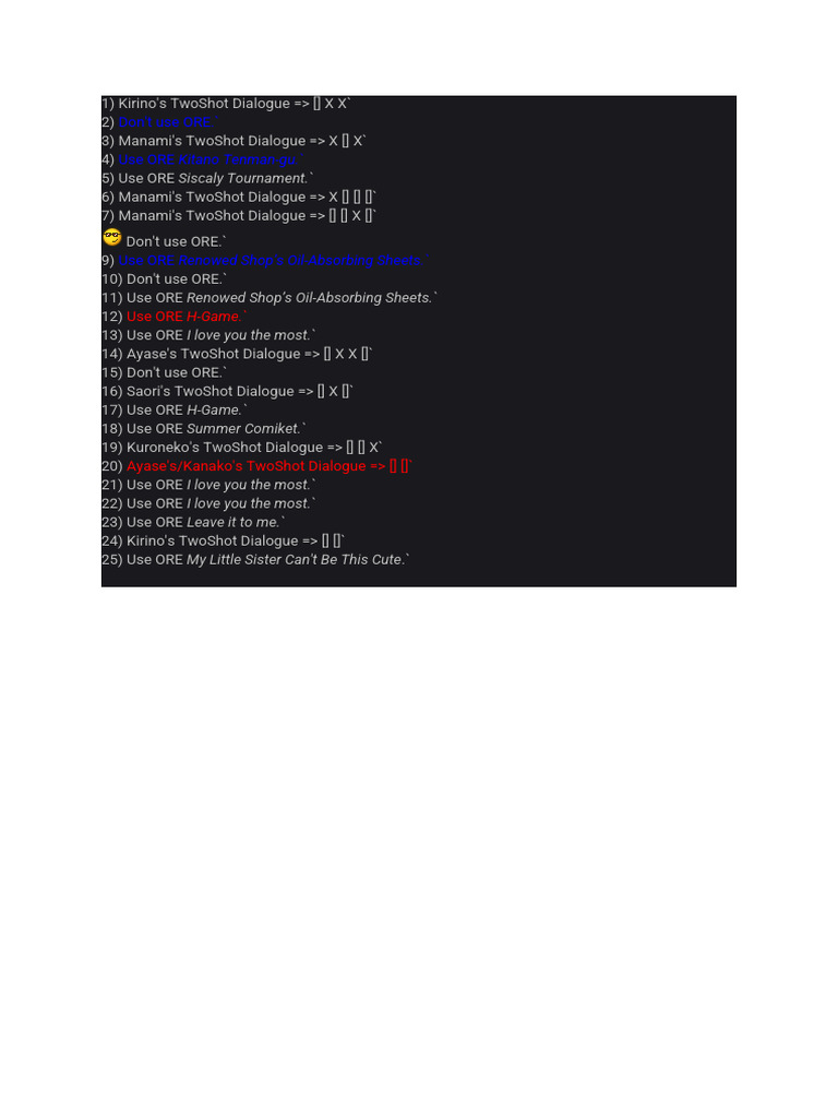 Ayase's Good Ending | PDF