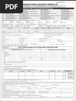 Motor Claim Form and Procedure Guide | PDF
