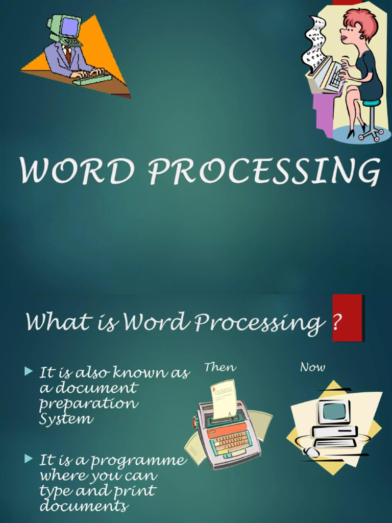 Word Processing | PDF