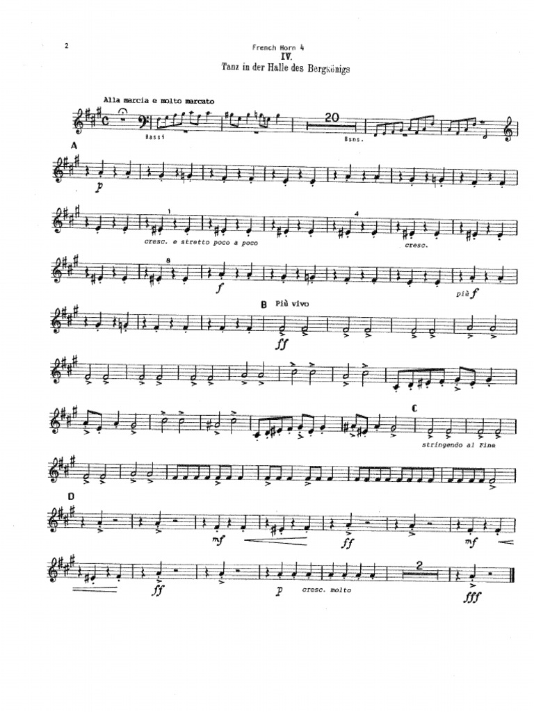 Grieg Horn IV | PDF