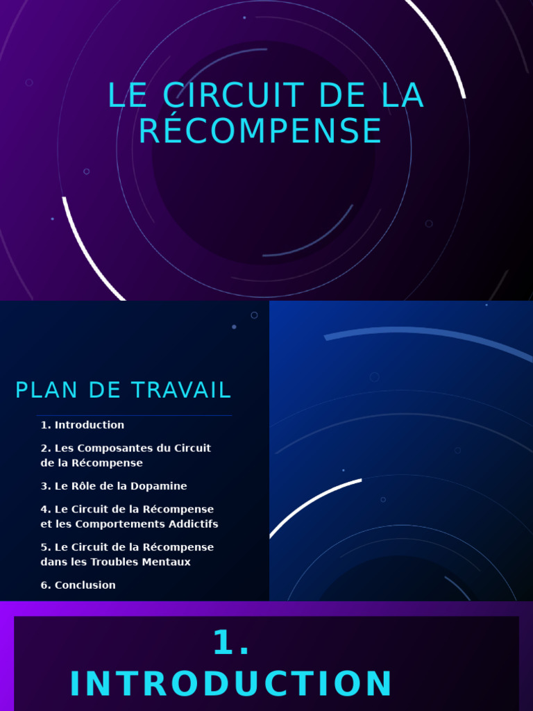 Circuit de la Récompense et Addiction | PDF | Dopamine | Système de ...