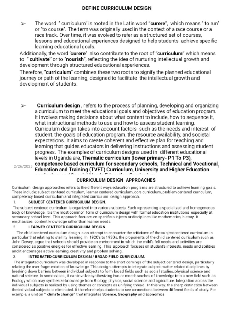 Bse Curriculum Group One (1) Phoenix | PDF