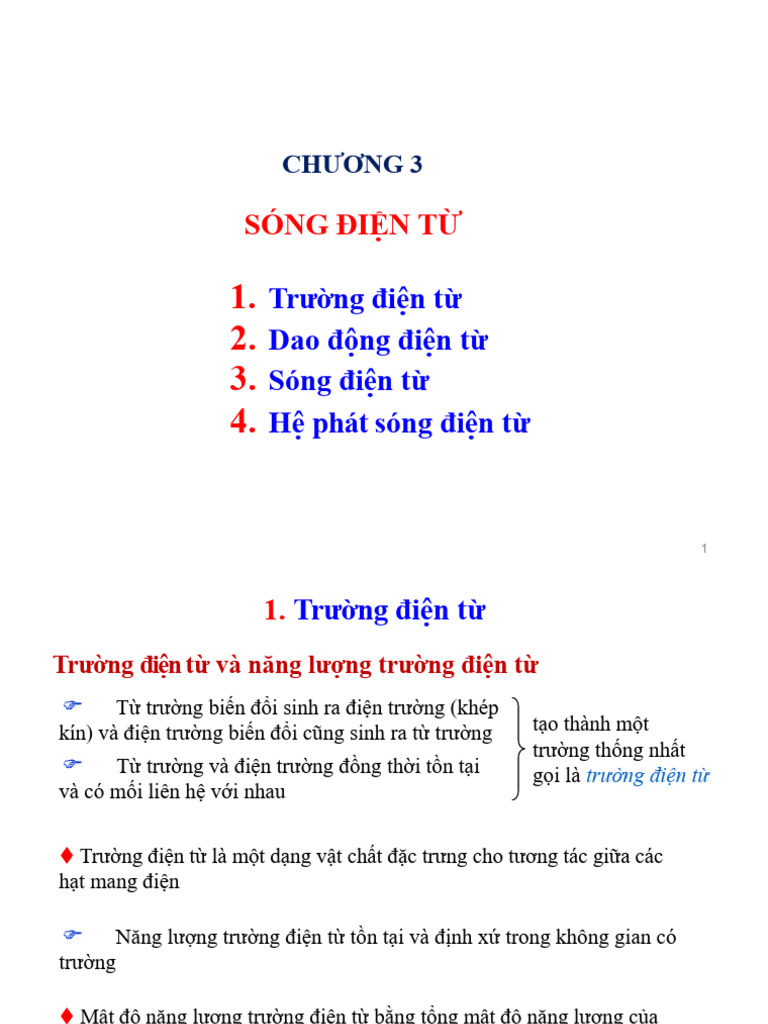 Buoi 6 - VLDC 2 - Song Dien Tu 2025 | PDF