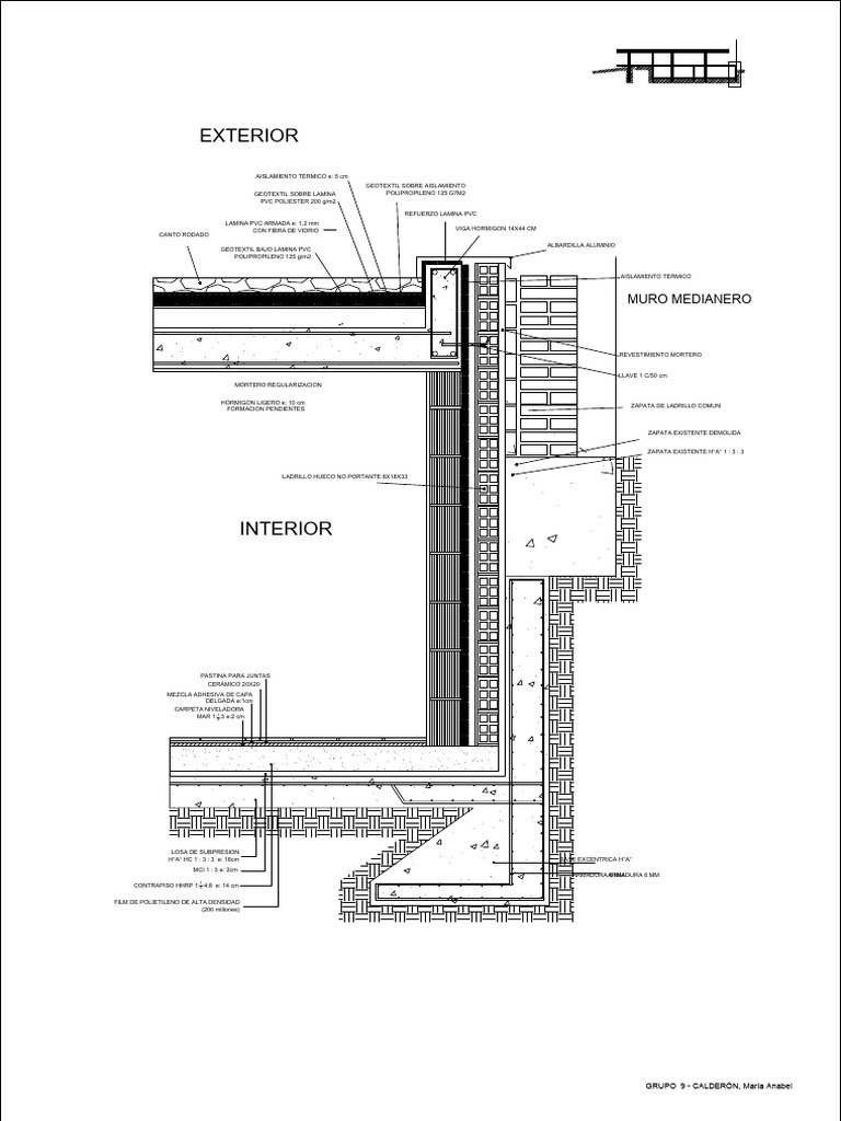 Corte Zapata Con Vecino | PDF | Ingeniería de Edificación | Sector ...