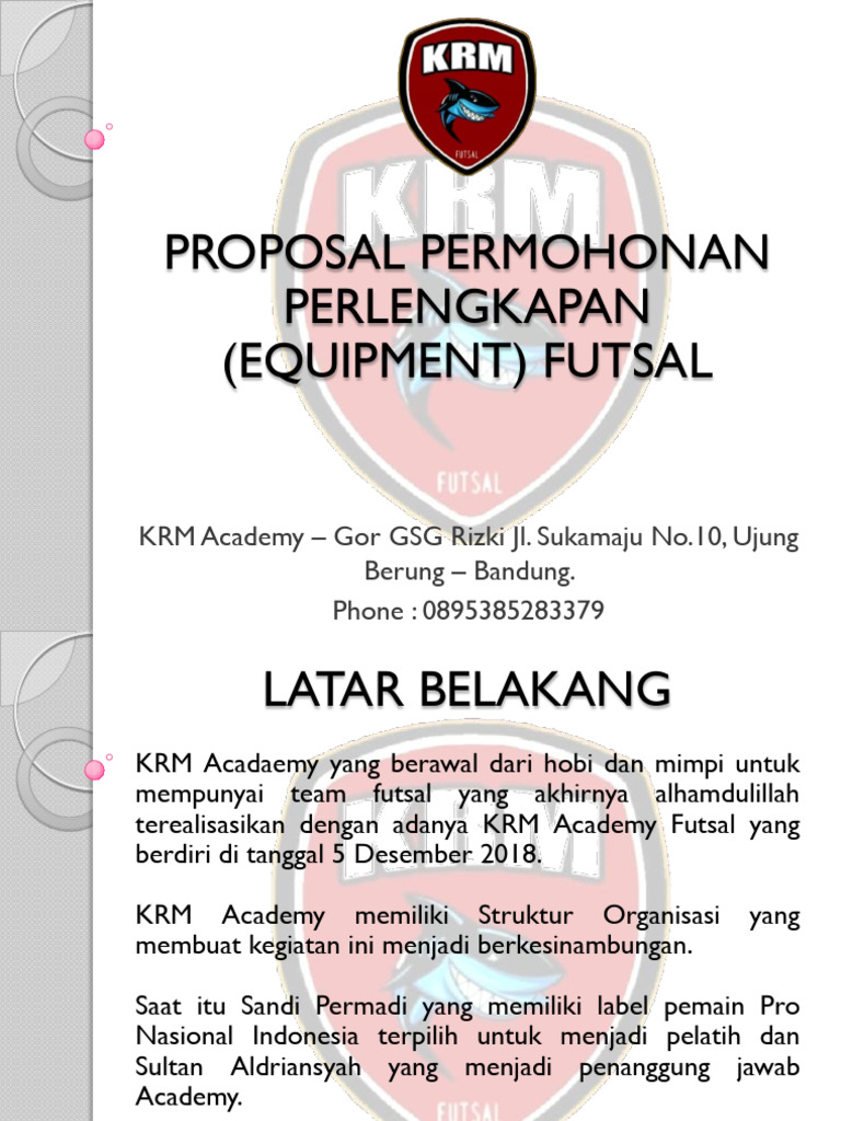 Proposal KRM Academy - Pertamina | PDF