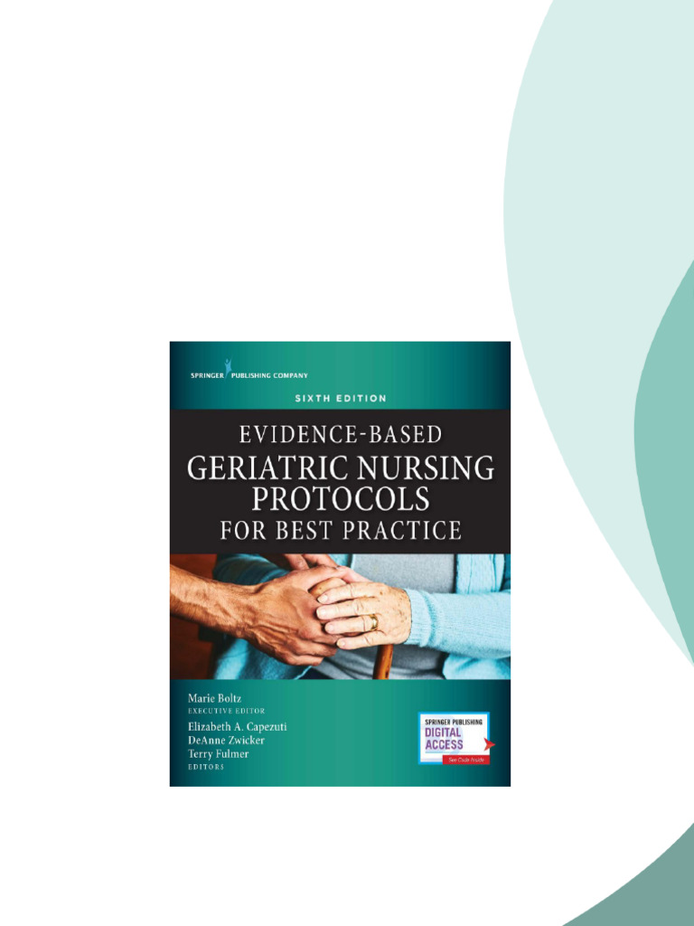 Evidence Based Geriatric Nursing Protocols for Best Practice 6th ...
