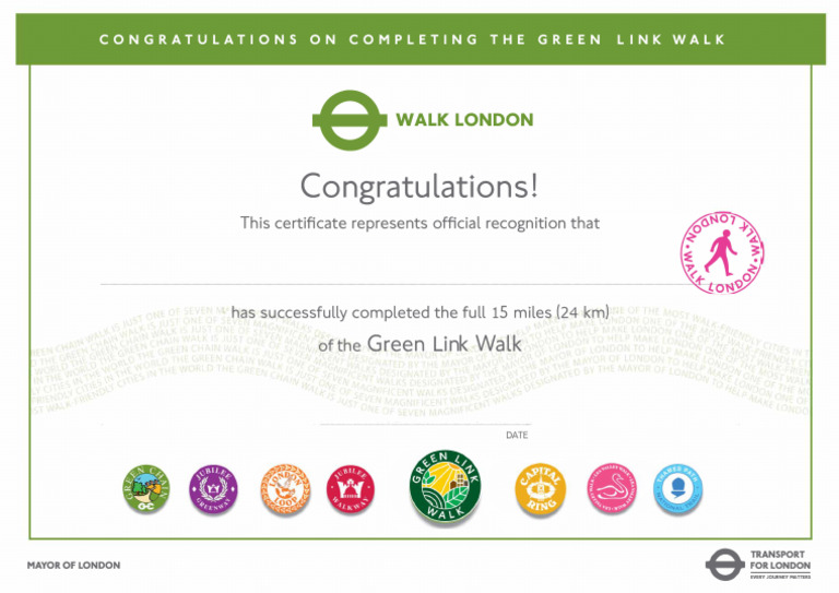 Green Link Certificate | PDF