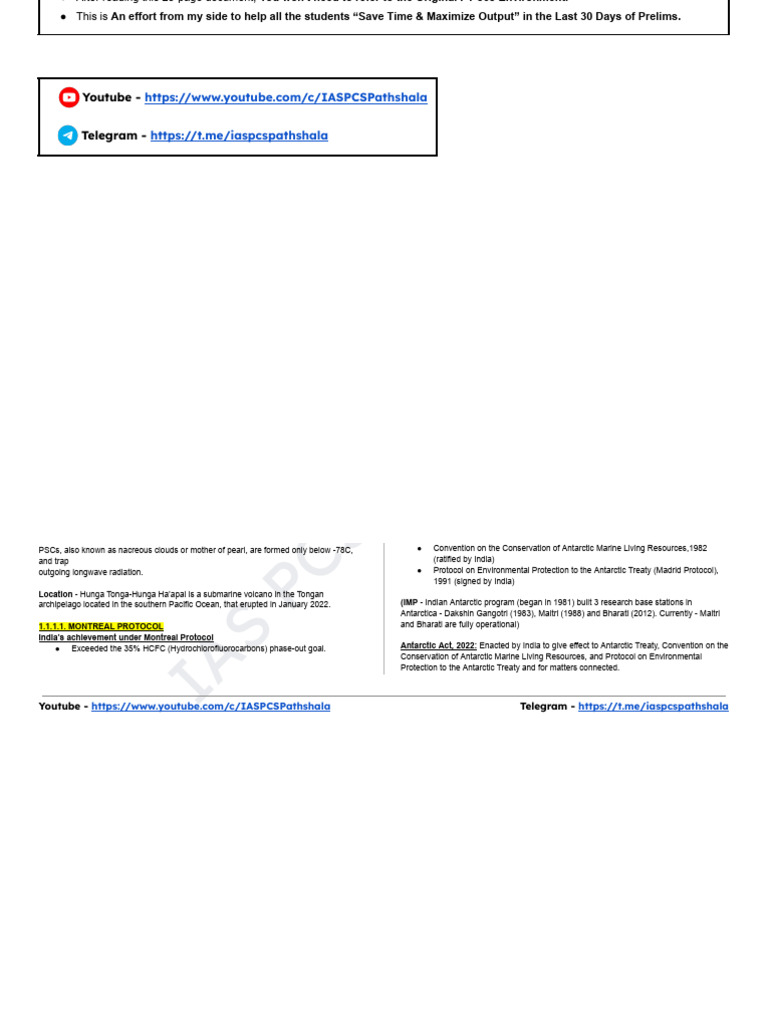 Decoded PT365 Environment Notes | PDF | Chlorofluorocarbon | Ozone ...