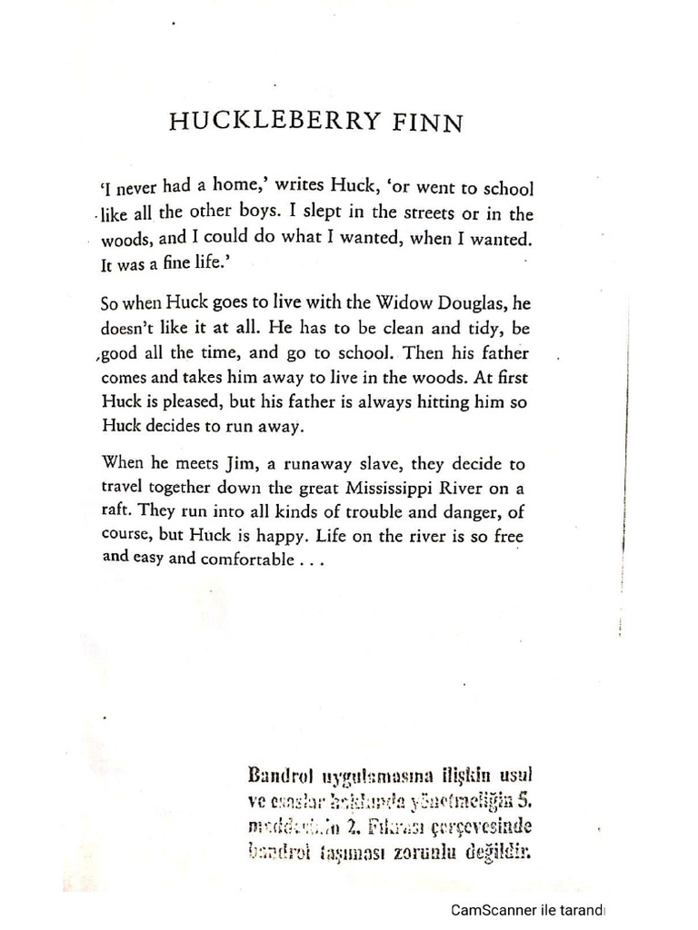 Huckleberry Finn | PDF