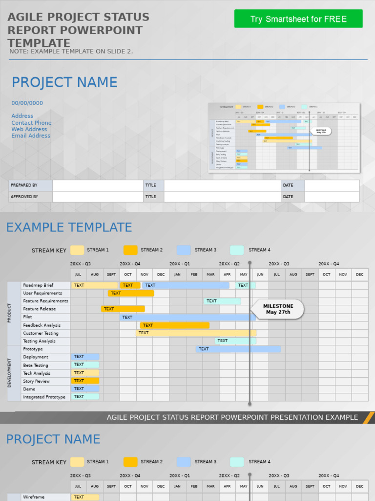 IC Agile Project Status Report Powerpoint 11839 Powerpoint | PDF ...