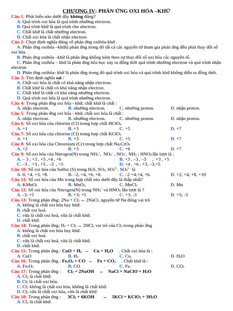-De-cuong-on-tap-HK2-Hoa-10-KNTT-23-24 | PDF