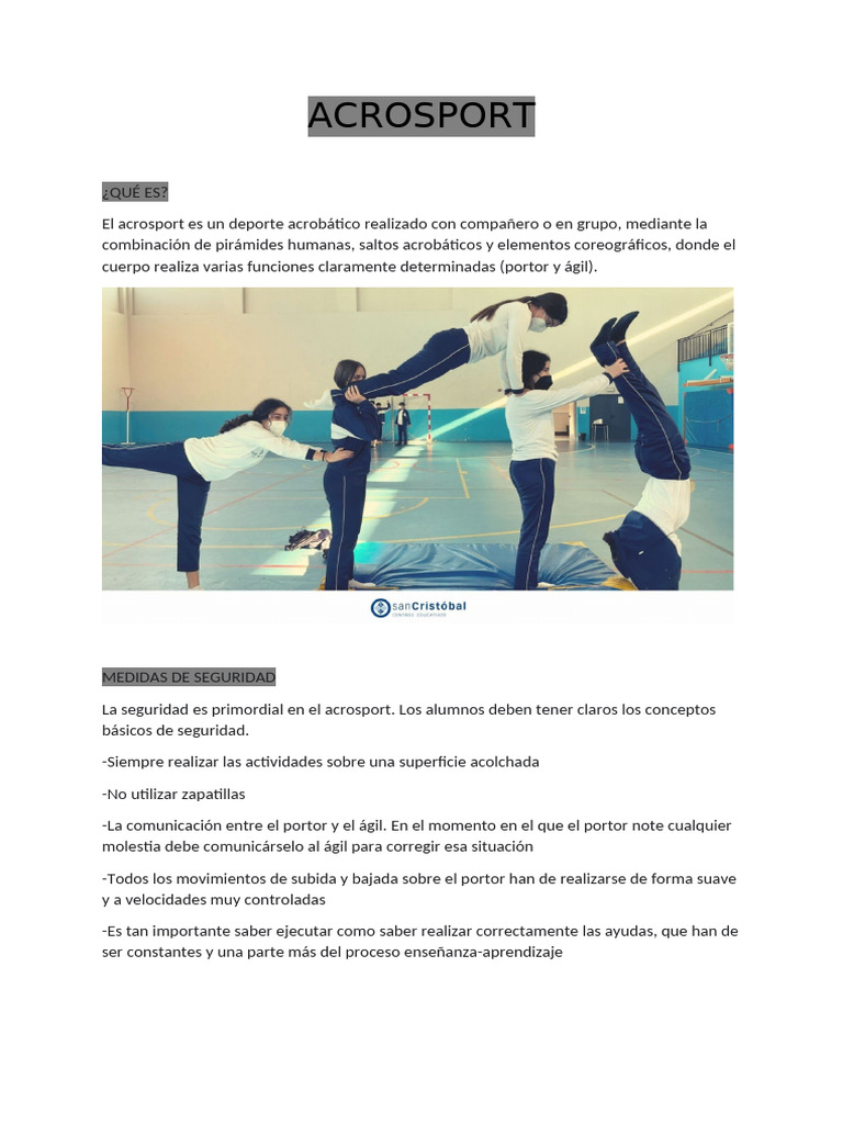 ACROSPORT | PDF