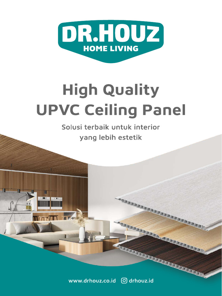 Drhouz_Brosur_UPVC Ceiling Panel_compressed | PDF